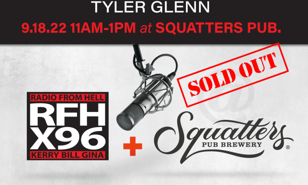X96 30TH BIRTHDAY BRUNCH – RADIO FROM HELL LIVE AT SQUATTERS - X96